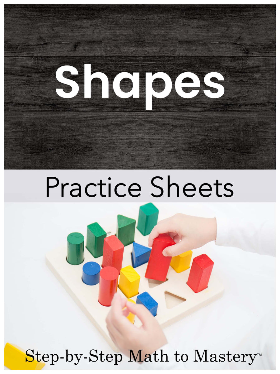 Shapes Worksheets & Games for Kindergarten Special Ed Math – Step-by ...